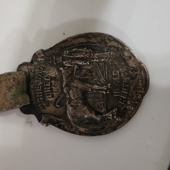 Vintage | Jewelry | 98 Antique Watch Fob Tag She Was Bred In Old ...